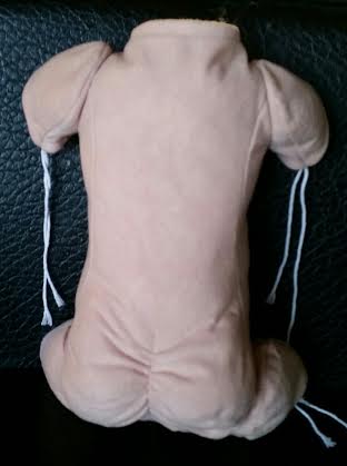 Krop 20″ figursyet 3/4 arme & ben – Reborn in Denmark ApS