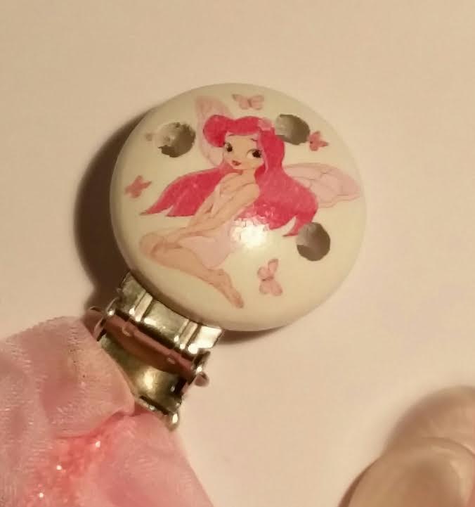 Vintage sutte-snor i pink til reborn baby – Reborn in Denmark ApS