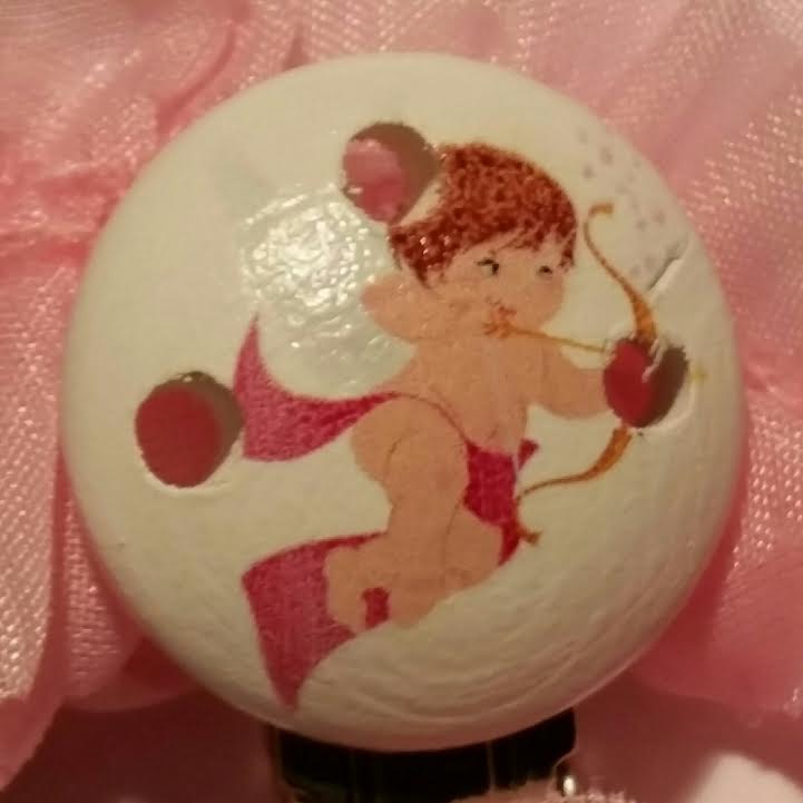 Vintage sutte-snor i pink til reborn baby – Reborn in Denmark ApS