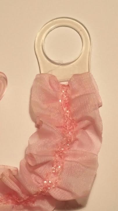 Vintage sutte-snor i pink til reborn baby – Reborn in Denmark ApS